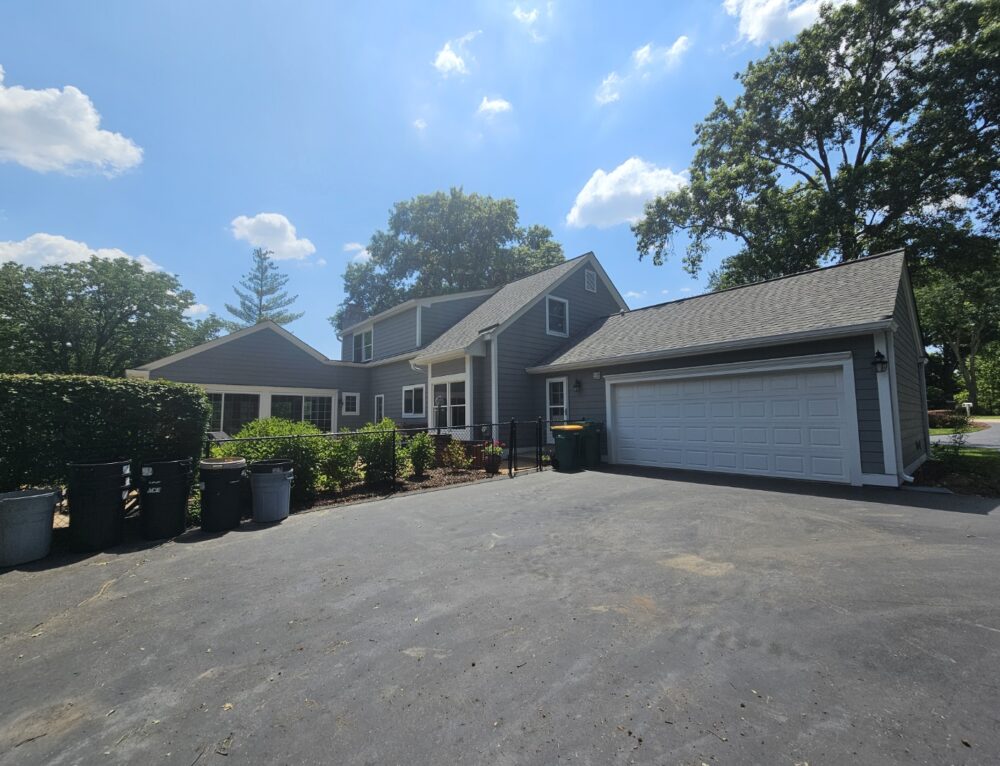 Night Gray James Hardie Siding – Arctic White Trim & Board & Batten ...